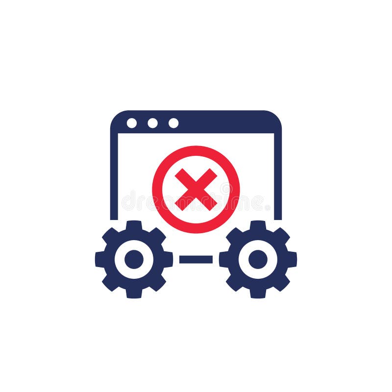 Failure Icon Stock Illustrations – 38,077 Failure Icon Stock ...