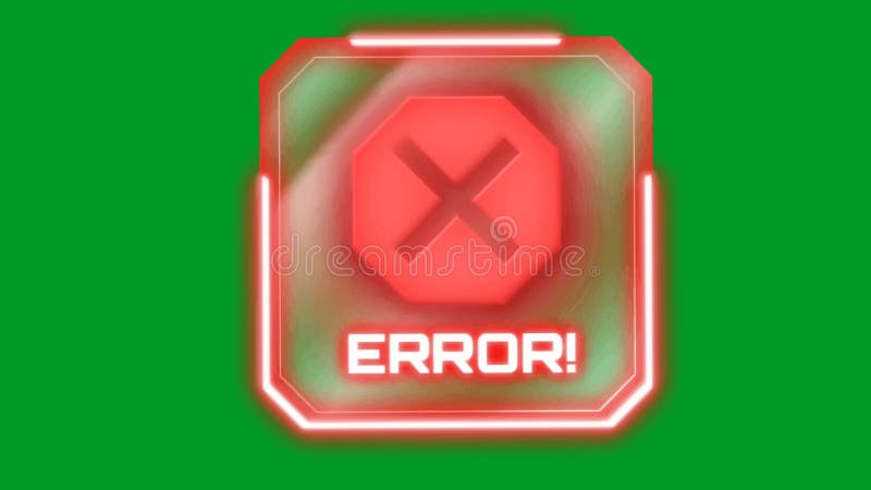 Error Hacking Green Screen Backround Video Stock Footage - Video of ...