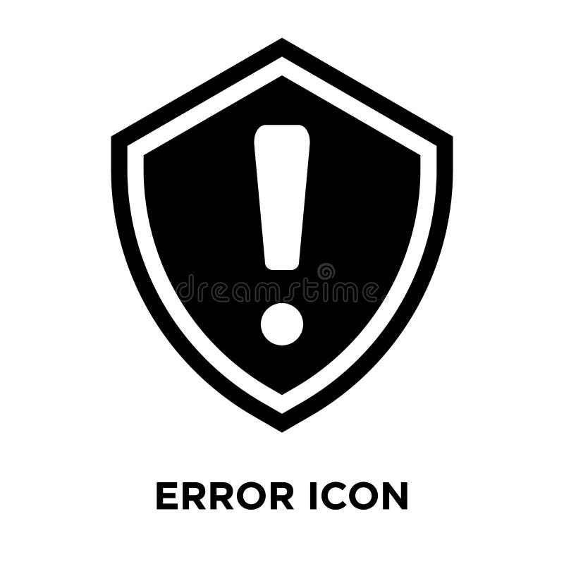 Error Concept Vector Linear Icon Isolated on Transparent Background ...