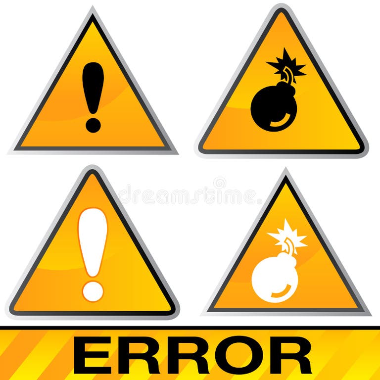 Triangle Error Stock Illustrations – 16,096 Triangle Error Stock ...