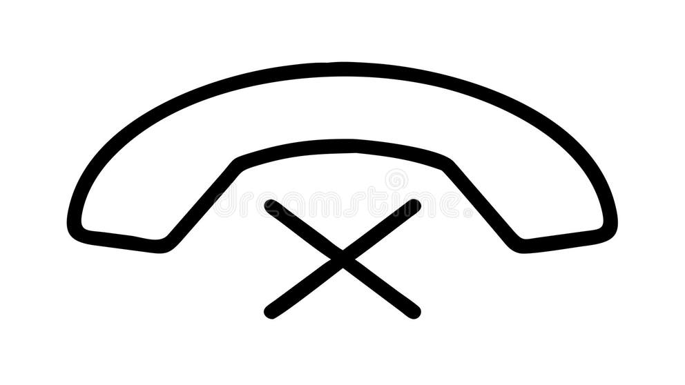 Error Line Indicator, System Malfunction Symbol, Vector Design ...