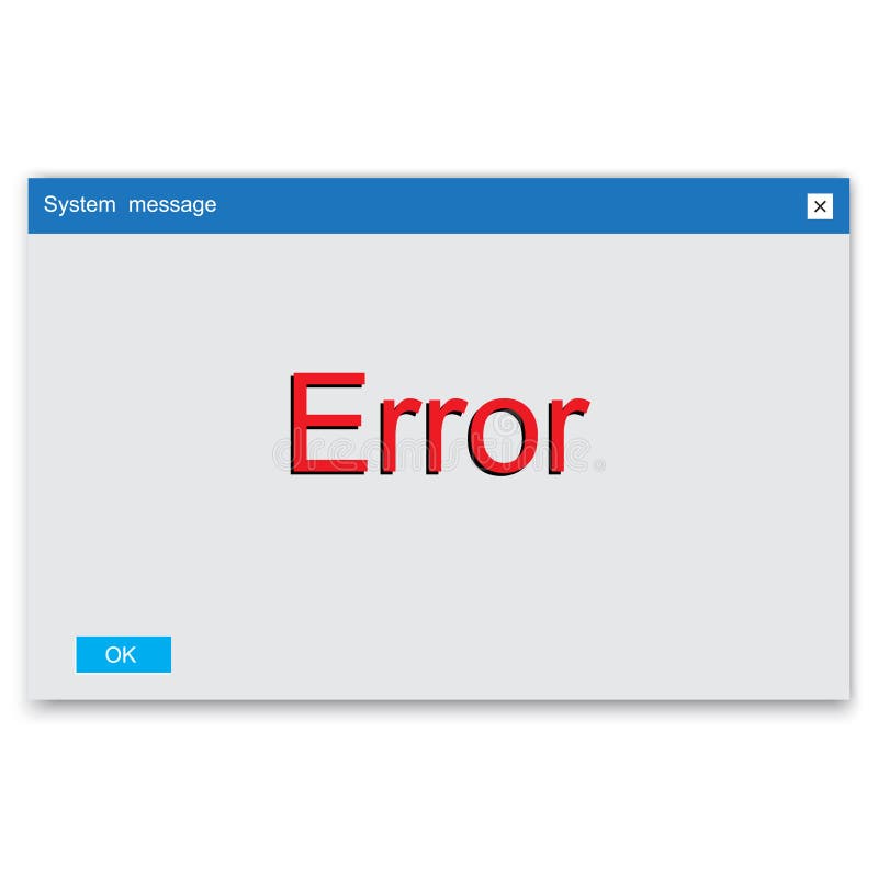 Error Message Computer Icon. Warning Sign. Many Popup Windows. Technology Background. Vector ...