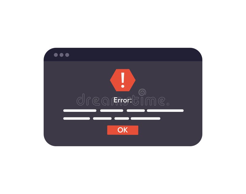 Fatal System Crash Notification Stock Illustrations – 240 Fatal System Crash Notification Stock ...