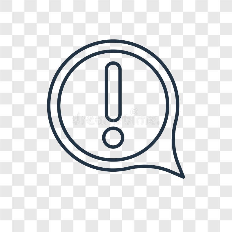 Problem Icon Vector Isolated on White Background, Logo Concept O Stock ...