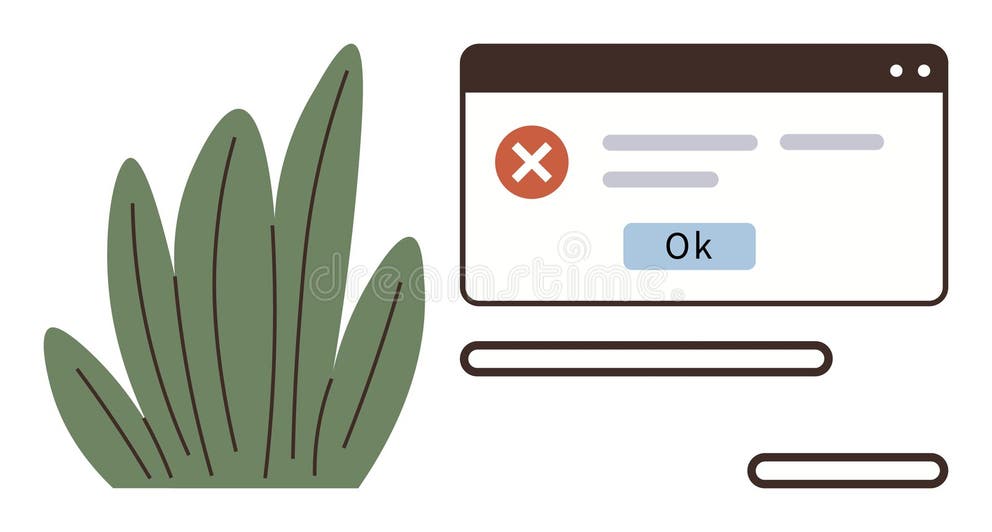Website Error Popup Stock Illustrations – 446 Website Error Popup Stock ...