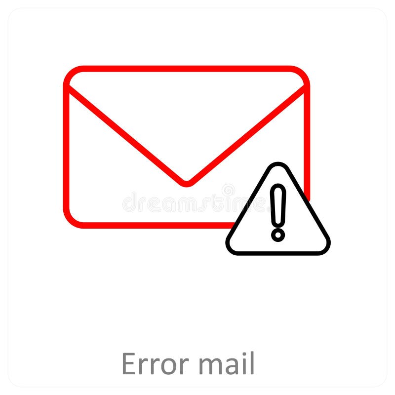 Error Message stock illustration. Illustration of concept - 340052164