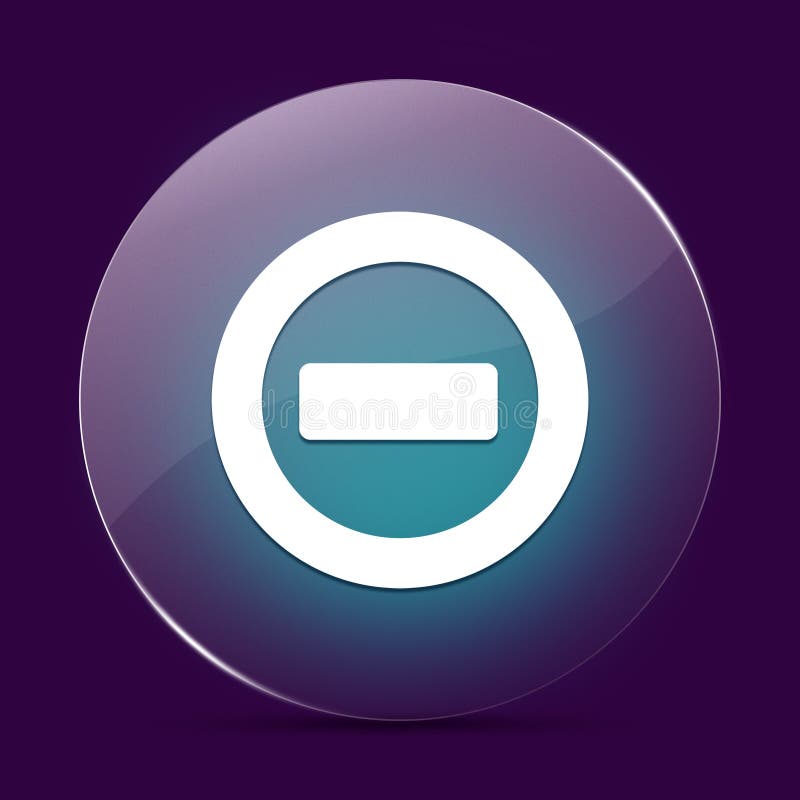 ERROR Moonlight Glass Round Button Abstract on a Dark Purple Background ...