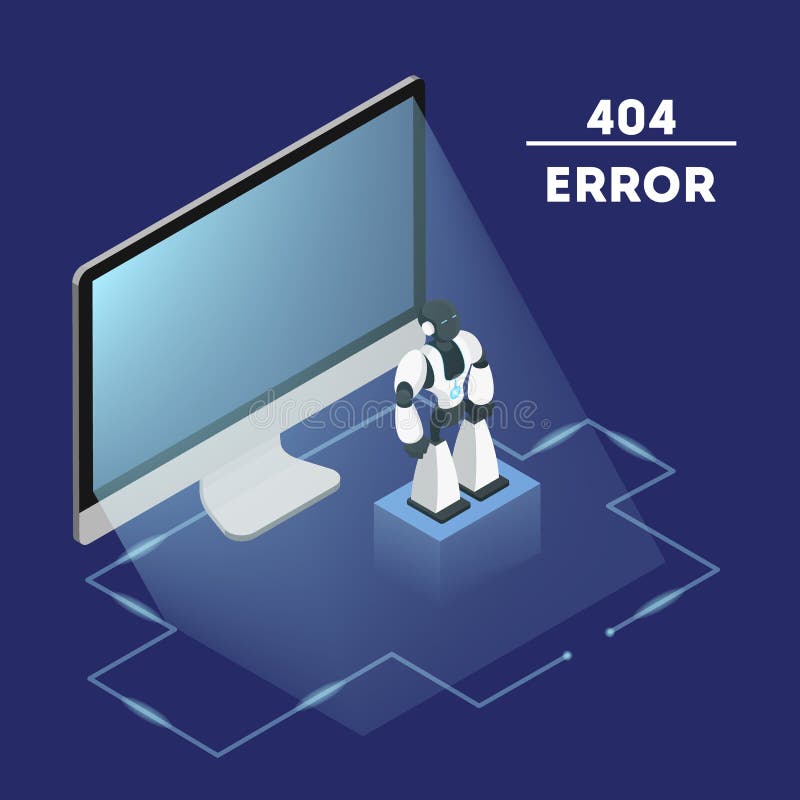 Broken website icon stock vector. Illustration of oops - 146251496