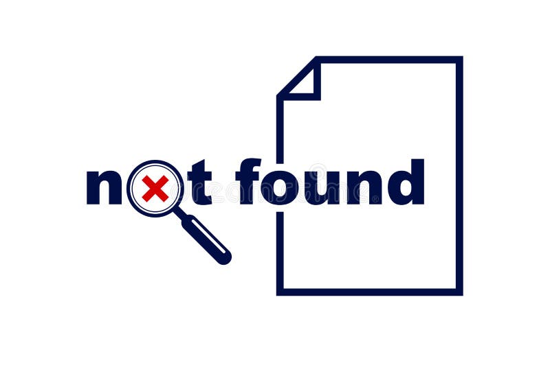 Network Alert Error - Flat Minimal Icon Stock Vector - Illustration of ...