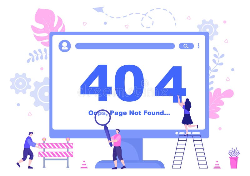 Warning Landing Page Stock Illustrations – 1,886 Warning Landing Page ...