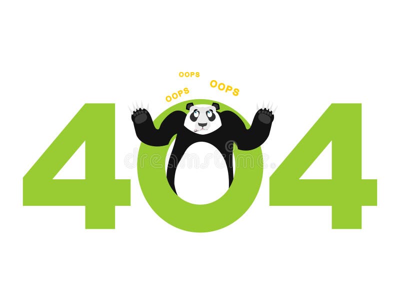 Warning From The Panda In A Cage. Stock Vector - Illustration of food, human: 78081182