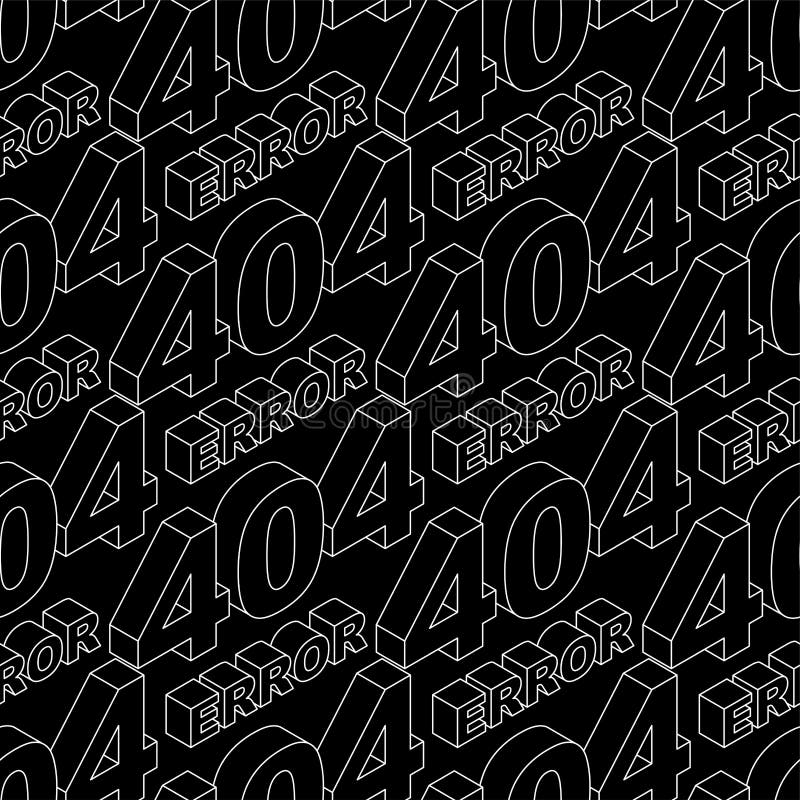 Error Pattern Vector on Dark Blue Background for a Unique and Creative ...