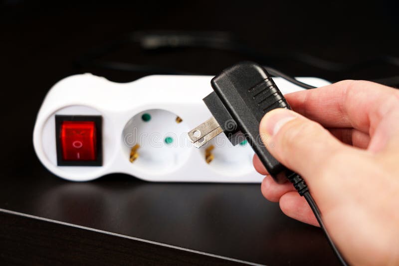 Error Plugging an Electrical Plug into an Outlet in a Hotel Due To ...