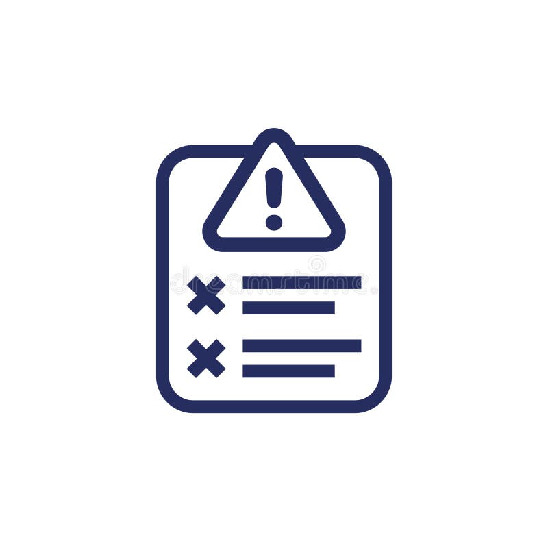 Failed Test stock vector. Illustration of failure, graphic - 17918178