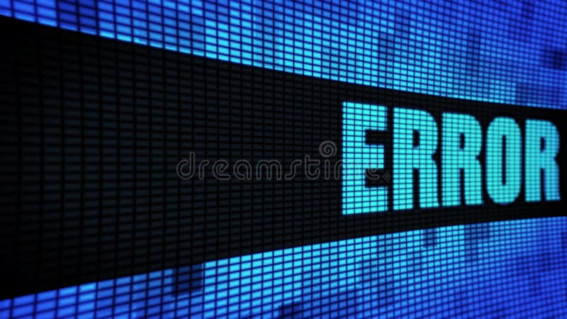 Pay Side Text Scrolling LED Wall Pannel Display Sign Board Stock ...