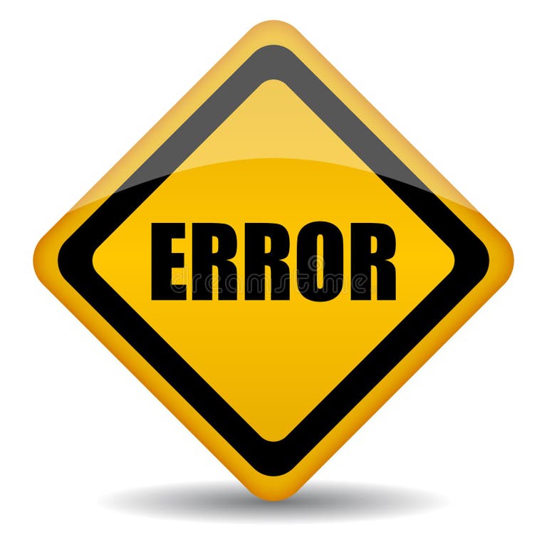 Error Sign Stock Illustrations – 68,257 Error Sign Stock Illustrations ...