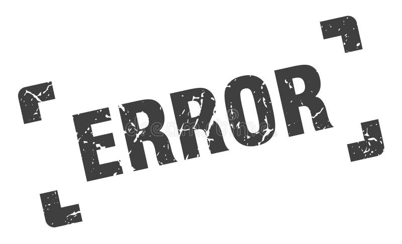 Error Stamp Stock Illustrations – 3,849 Error Stamp Stock Illustrations ...