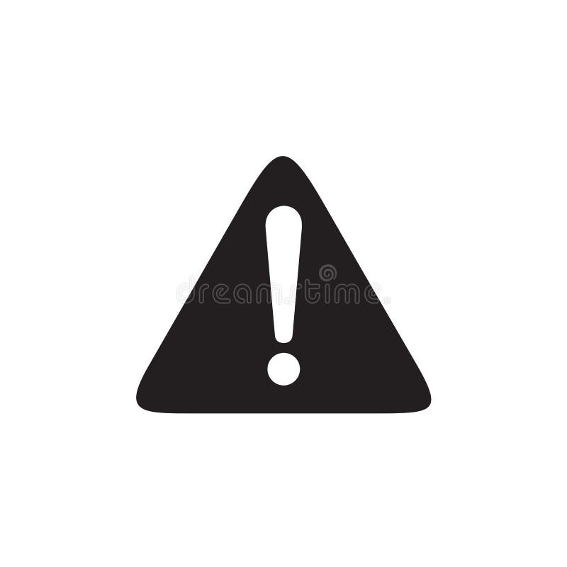 Error Message Icon Symbol Logo Design Stock Vector - Illustration of ...