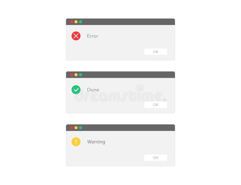 Notification Dialogue Stock Illustrations – 5,609 Notification Dialogue ...
