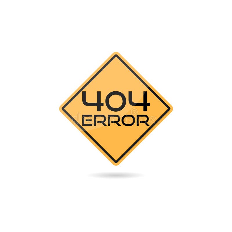 Yellow Warning Sign, Simple Vector Illustration Stock Vector ...