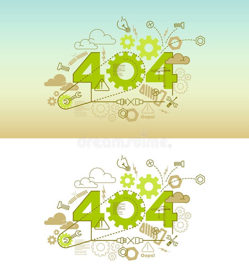 Flat Design Vector Mobile Apps Concept with Web Icons Stock Vector ...