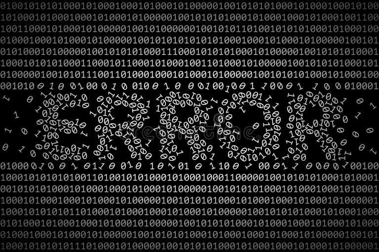 ERROR Word Composed from 0 and 1 Digits among Ordered Binary Code Stock ...