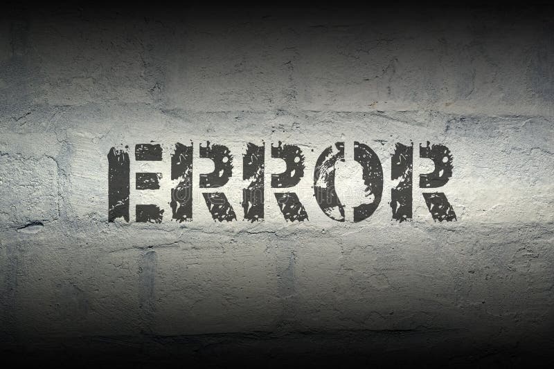 Error WORD GR stock photo. Image of error, internet, sign - 79591970