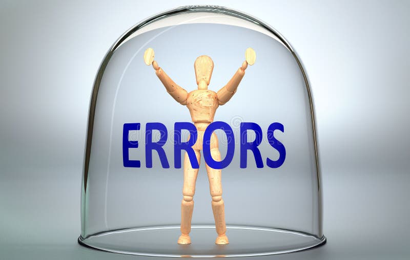 Errors and Human Mind - Pictured As Word Errors Inside a Head To ...
