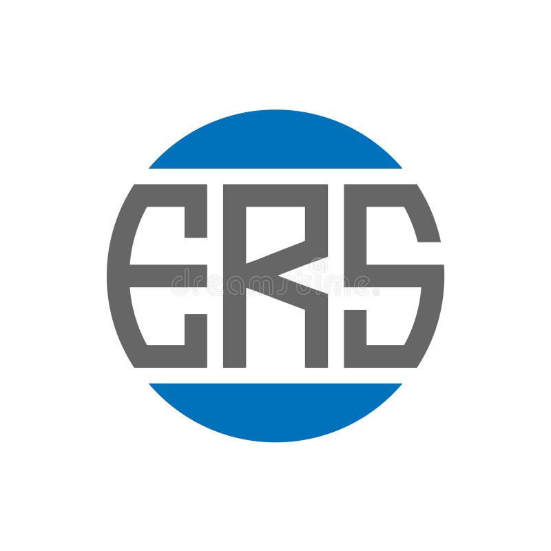 ERS Letter Logo Design on White Background. ERS Creative Initials ...