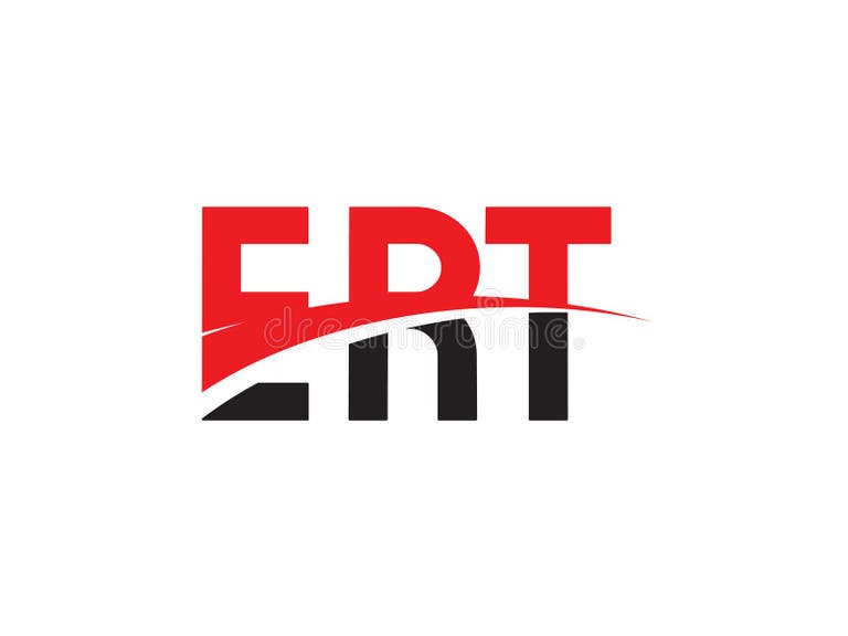 ERT Letter Initial Logo Design Vector Illustration Stock Vector ...