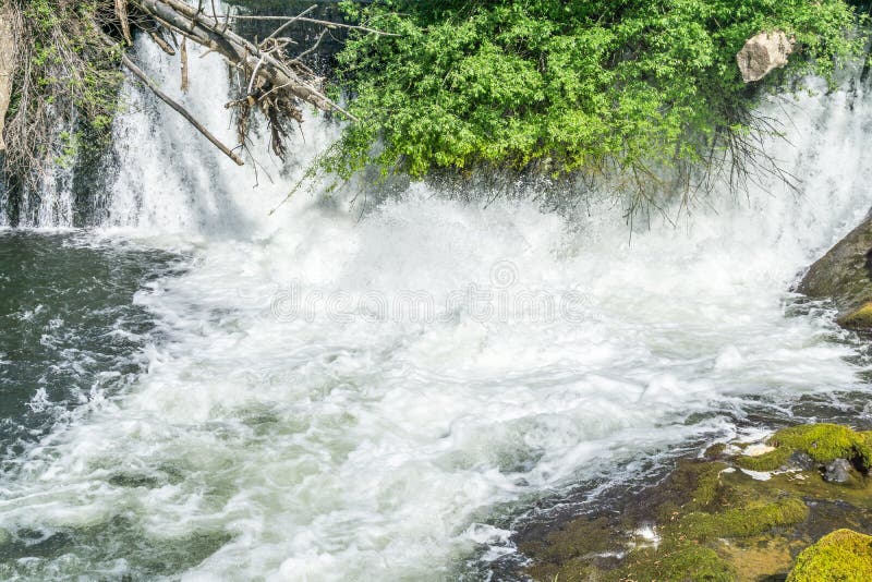 Erupting Waterfall Whitewater 5 Stock Photo - Image of tumwater ...