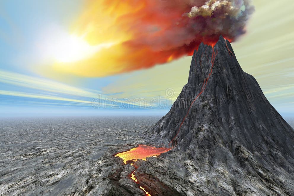 Eruption stock illustration. Illustration of fracture - 11234171