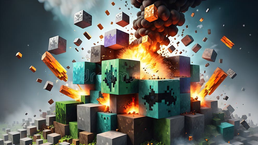 Minecraft World Stock Illustrations – 564 Minecraft World Stock ...