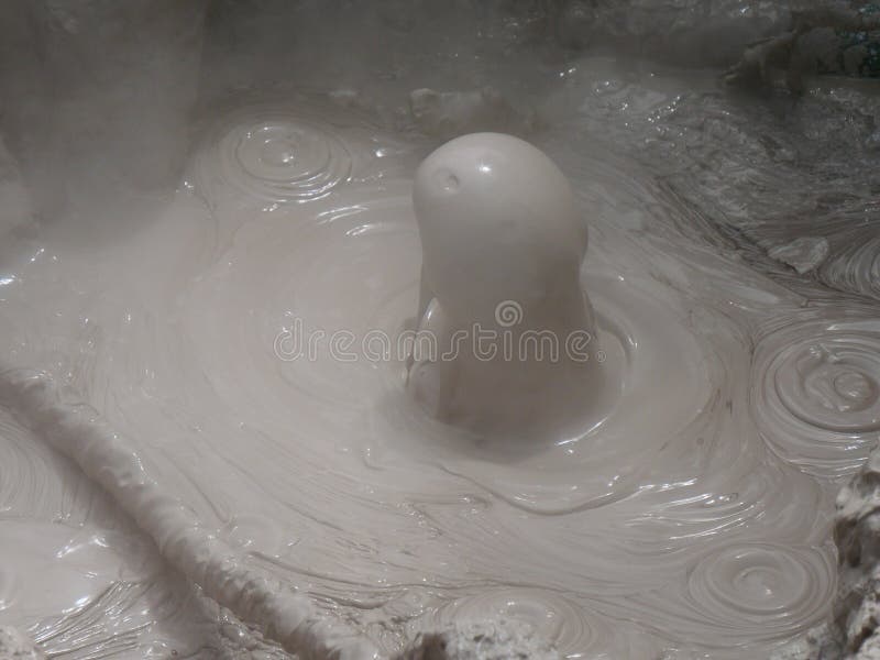 Mud bubble stock image. Image of moon, buzau, unique, detail - 976817