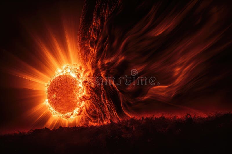 Eruption of Sun, with Massive Flare and Coronal Mass Ejection Visible ...
