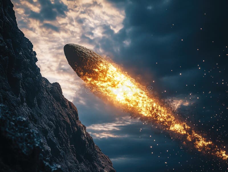 Eruption of a Volcano stock photo. Image of geological - 364263368