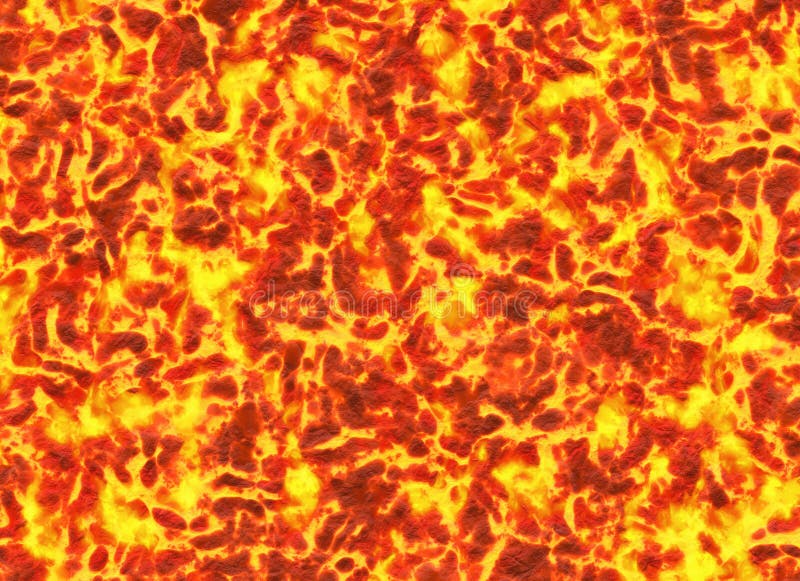 Eruption Volcano. Solidified Lava Texture Stock Illustration ...