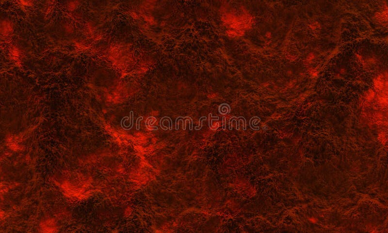 Eruption Volcano. Solidified Red Fire Lava Texture Stock Illustration ...