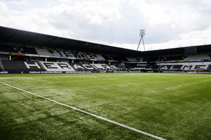 Erve Asito Stadium in Almelo, Home of Heracles Footbal Team Editorial ...