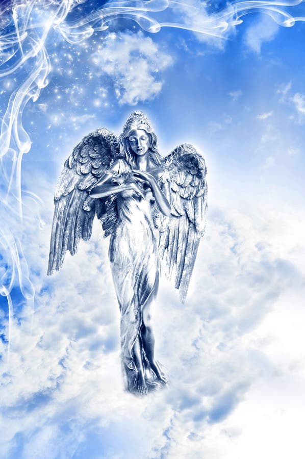 Erzengel Ariel stockfoto. Bild von liebe, religion, lieben - 72443388