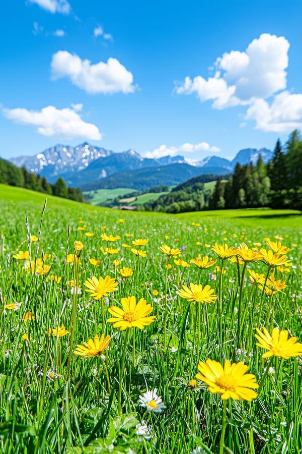 An Erzurum, Turkey Wallpaper, Featuring a Spring Meadow with Rolling ...