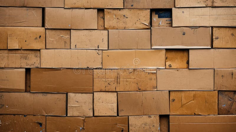 Es cardboard box texture stock illustration. Illustration of packaging ...