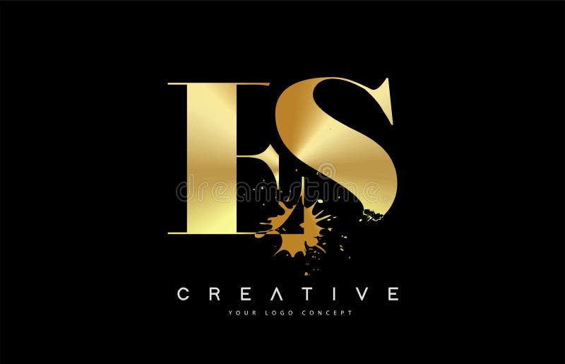 Es Logo Gold Stock Illustrations – 249 Es Logo Gold Stock Illustrations ...