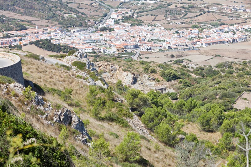 Es Mercadal stock image. Image of longhaul, heavenly - 26953509