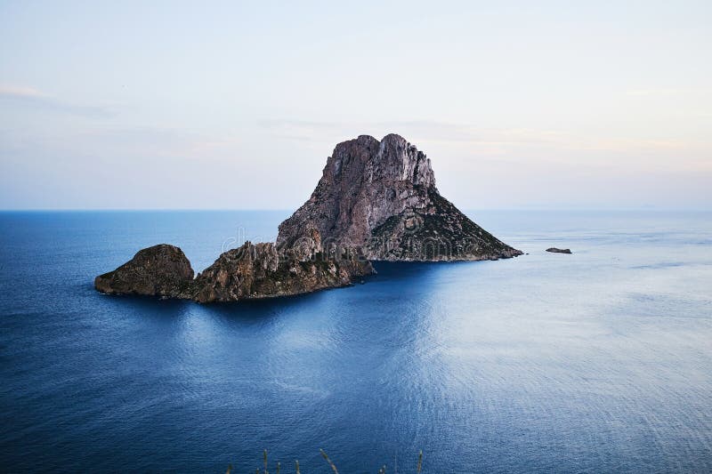Es Vedra at Sunset, Ibiza, Spain Stock Image - Image of ibiza ...