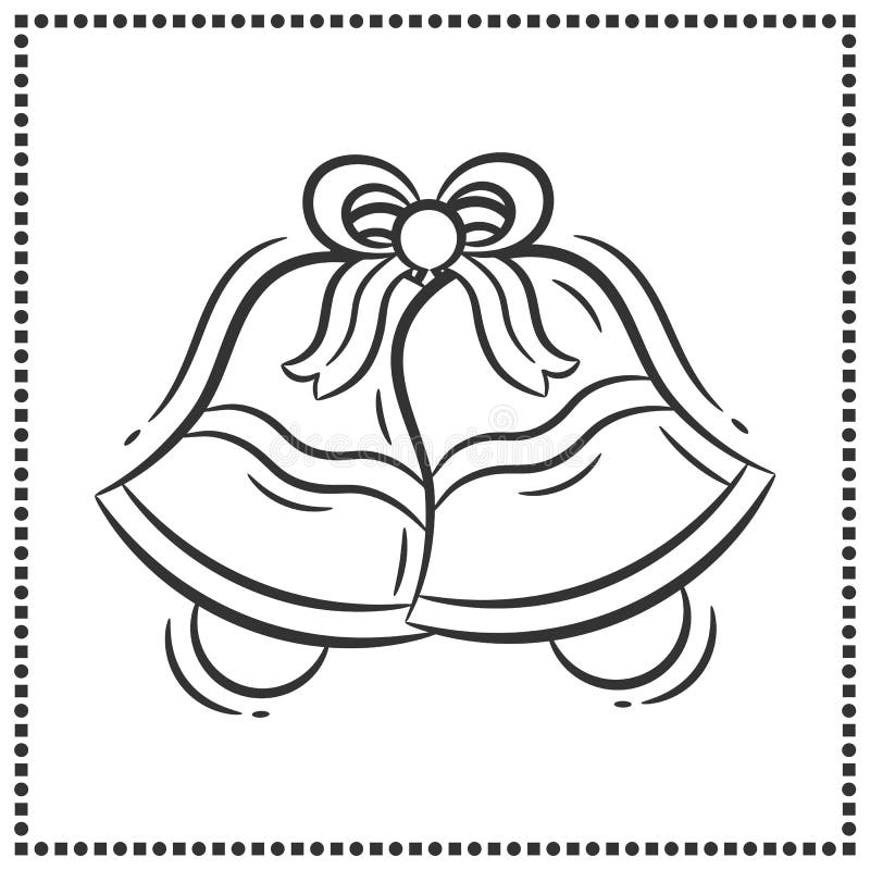 Esbozo De Timbre Imprimible Para Colorear Ilustración del Vector ...