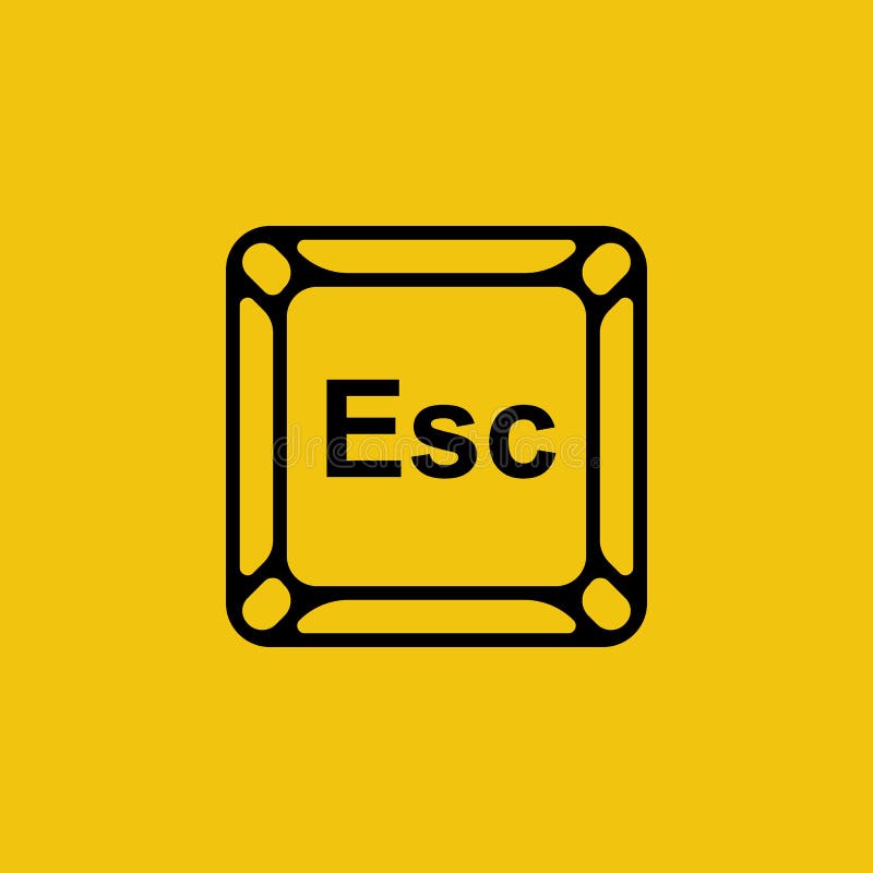 Esc Escape Stock Illustrations – 265 Esc Escape Stock Illustrations ...