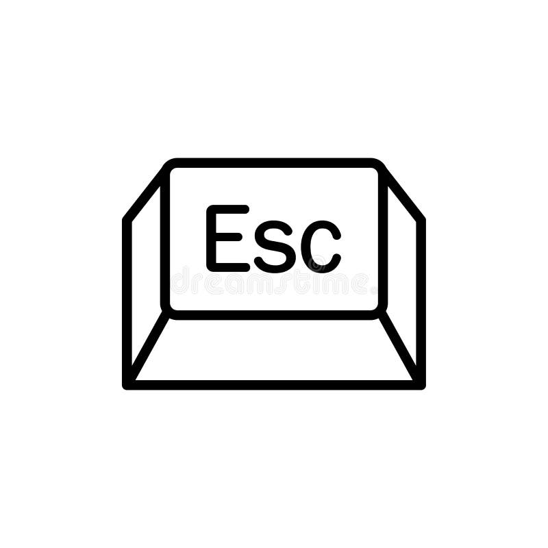 Esc Letter Stock Illustrations – 63 Esc Letter Stock Illustrations ...