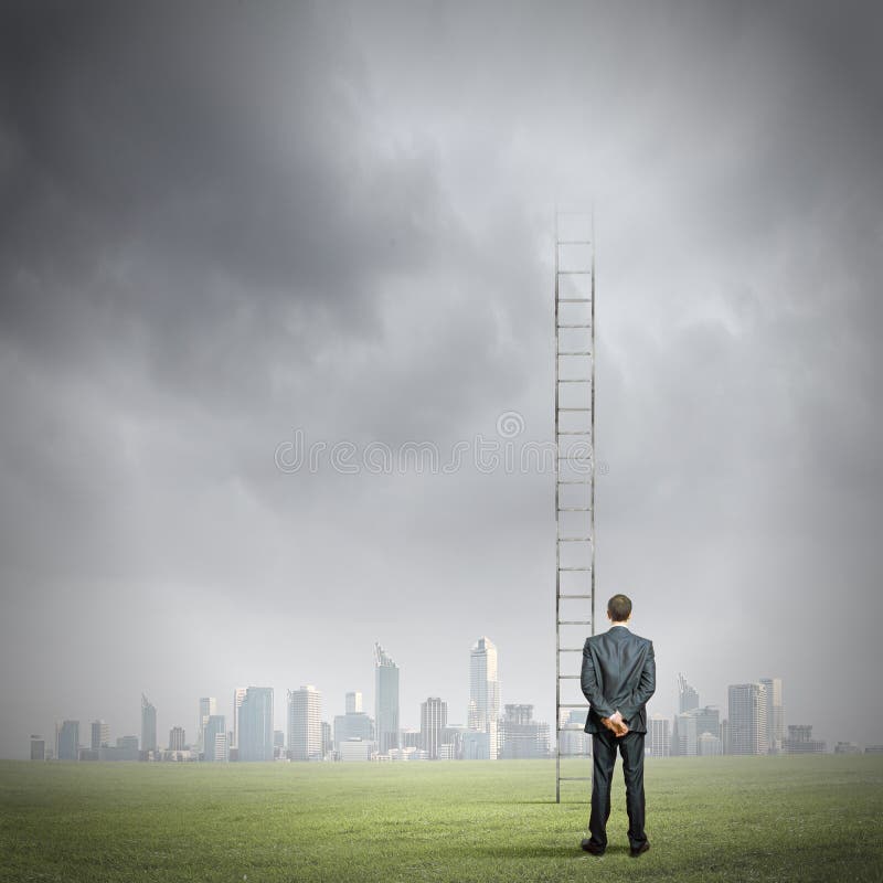 Escada do sucesso imagem de stock. Imagem de urbano, motivado - 42109867