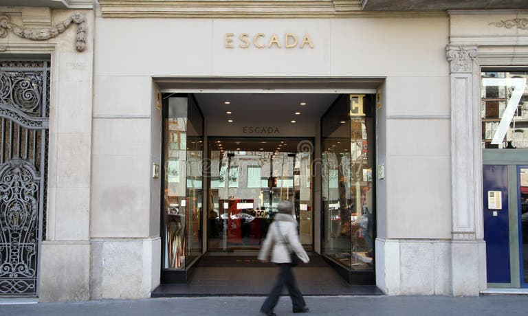 Escada shop editorial photography. Image of sales, lifestyle - 24068412